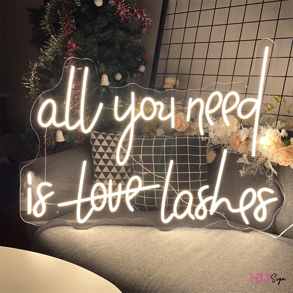 Led Sign Beauty Salon | Beauty Salon Decor Lash | Lashes Room ...