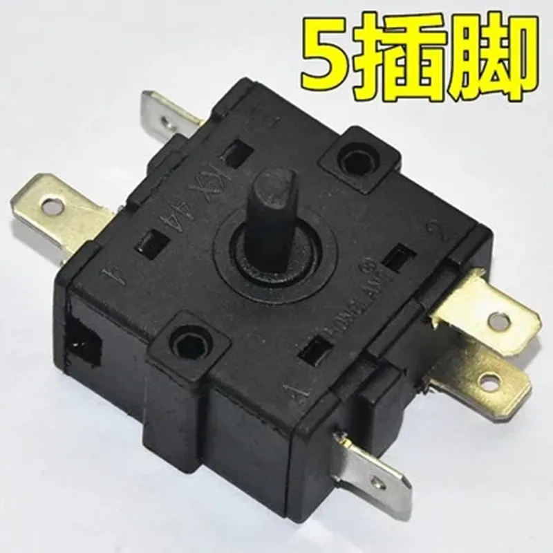 Rotary-Switch-Electric-Room-Heater-Position-3-Pin-5Pin-Selector-AC-250V ...