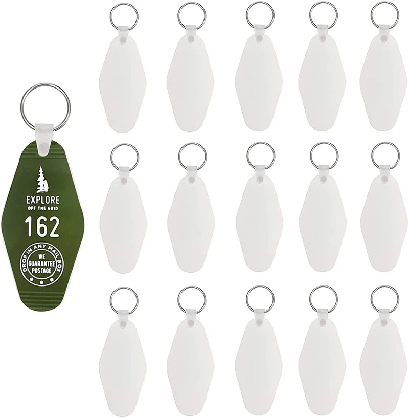 Motel-Hotel-Shape-Sublimation-Blank-Keychains-MDF-Board-Round-Rhombus ...