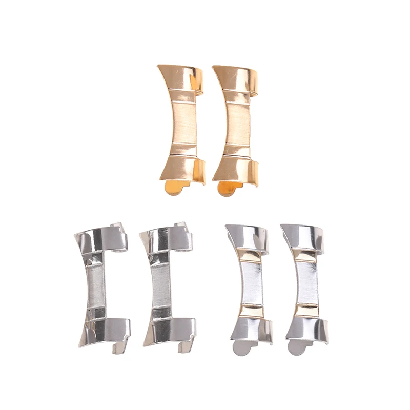 Stainless-Steel-Watch-Strap-Link-Curved-End-Watch-Band-Wristwatch-Link ...