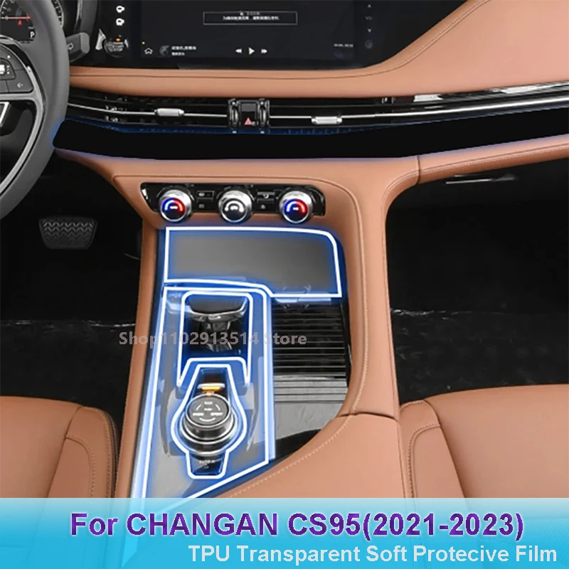 For-CHANGAN-CS95-2021-2023-Car-GPS-Navigation-LCD-Screen-TPU-Protective ...
