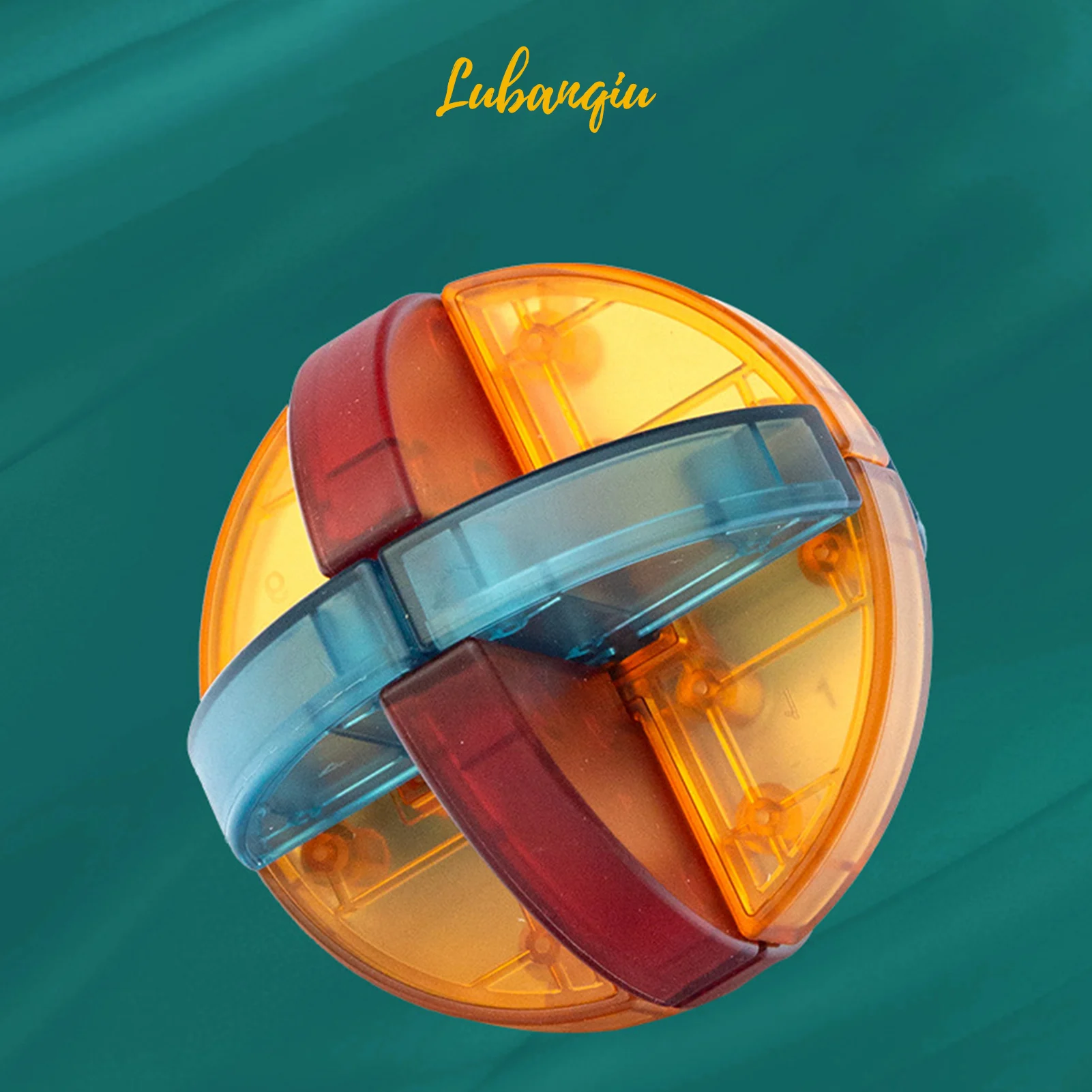 Clear-Colored-Luban-Lock-Educational-Toy-Insteresting-Puzzle-Brick ...