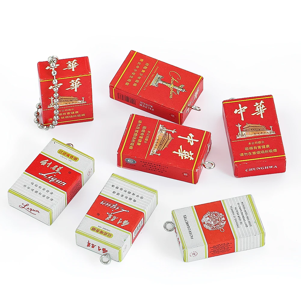Creative-Chinese-Cigarette-Box-Model-Pendant-Keychain-For-Backpack ...
