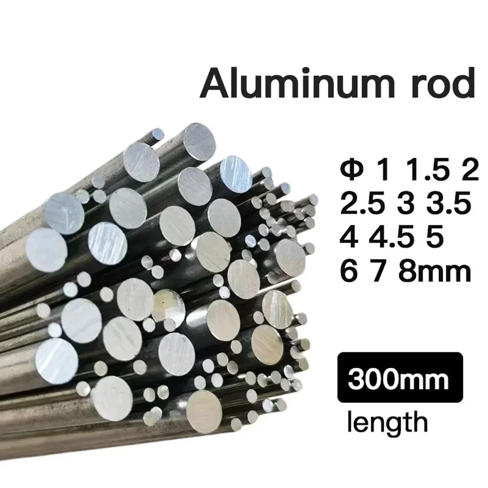 5pcs-8pcs-aluminum-solid-rod-1-8mm-diameter-300mm-length-High-Quality ...
