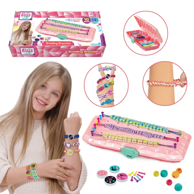 Bracelet-Making-Kit-Children-Friendship-Diy-Braiding-Bracelet-Jewelry ...