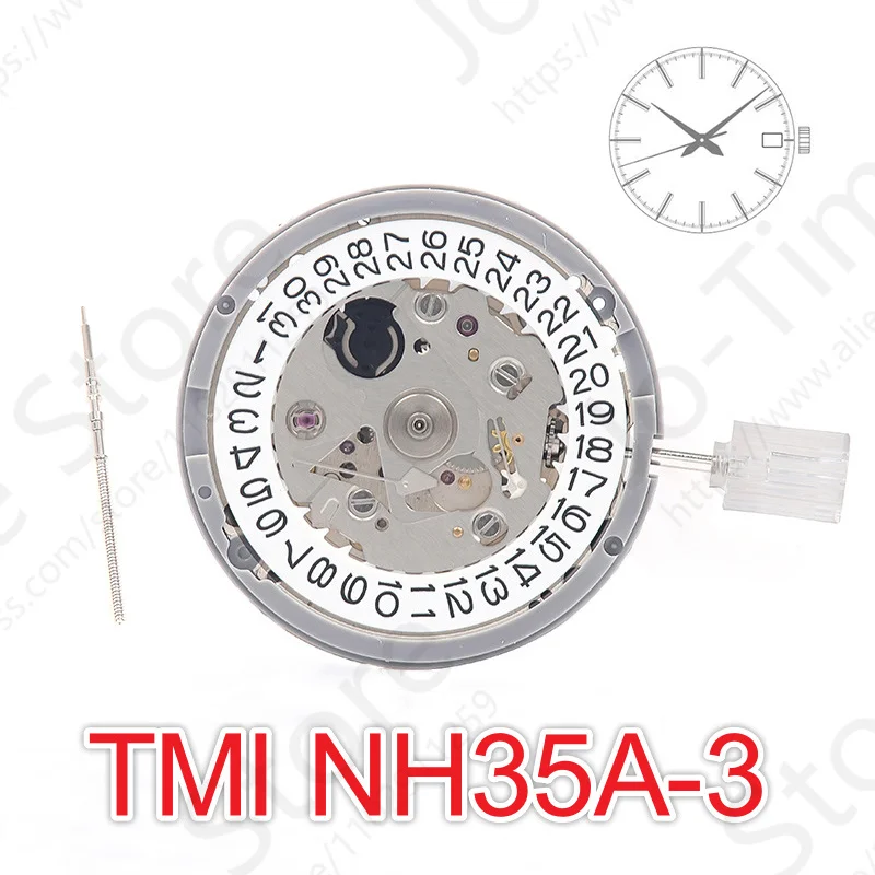 NH35-Watch-Movement-Accessories-Brand-New-Mechanical-Seiko-Nh35a ...