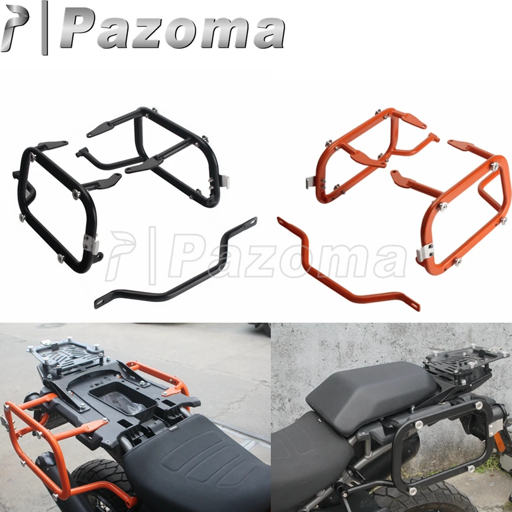 1set Side Box Bracket Motorcycle Pannier Rack For Harley Pan America ...