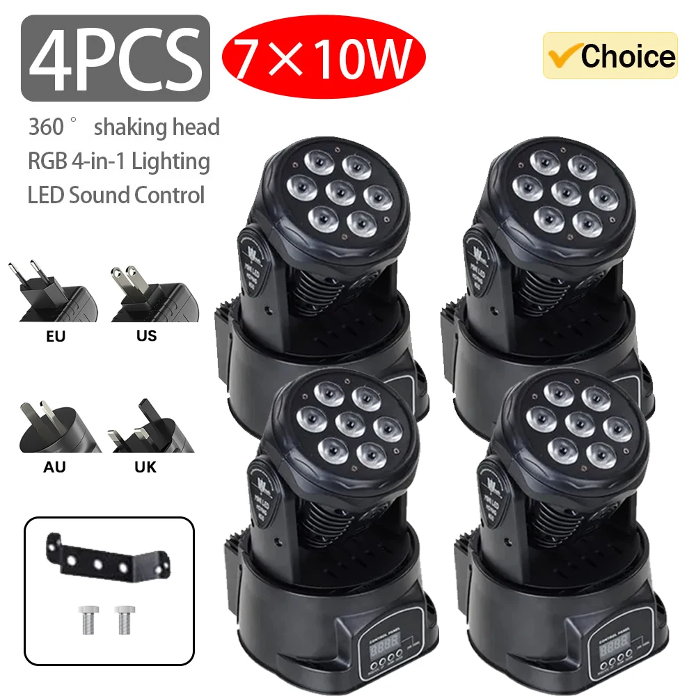 4PC-7-12W-Mini-Disco-Light-540-Moving-Head-Stage-Light-DMX512-Sound ...