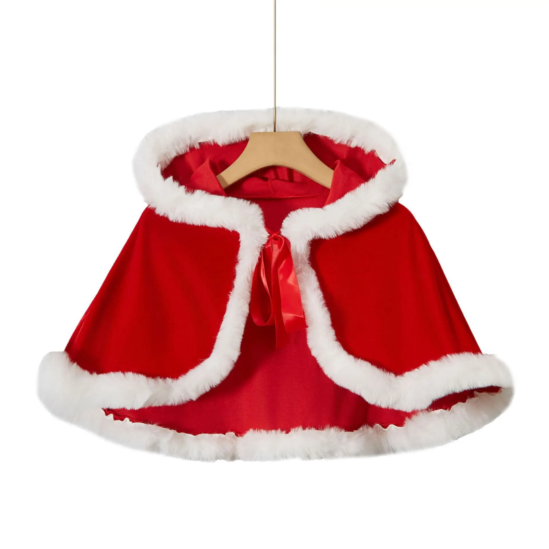 Cosplay Cloak Santa Claus Outfit Christmas Party Performance Costumes ...
