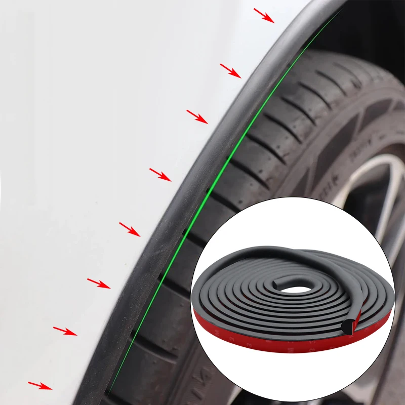18mm-Universal-Fender-Flare-Car-Wheel-Eyebrow-Protector-Lip-Wheel-arch ...