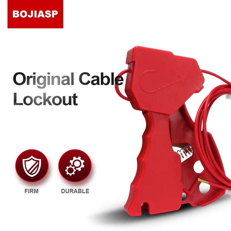 Original-Cable-Lockout-Industrial-Equipment-Electrical-Valve-Shutdown ...
