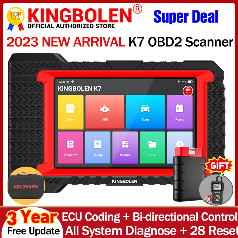 KINGBOLEN-K7-OBD2-Scanner-ECU-Coding-Active-Test-28-Resets-AF-Reset-ALL ...
