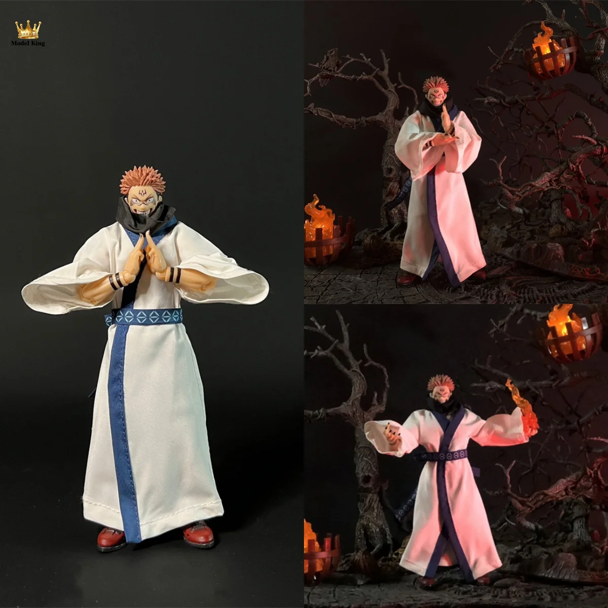 Handmade-shf-1-12-Scale-Ryomen-Sukuna-White-Fashionable-Handsome-Robe ...