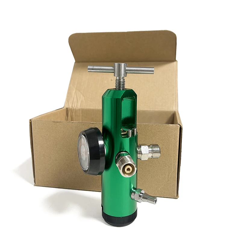 Ventilator Pressure Reducer CGA870 Aluminum Body Medical Oxygen ...