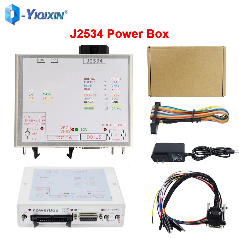 JTAG Power Box For FLASH Via J2534 For Openport 2.0 Multi-Purpose ECU ...