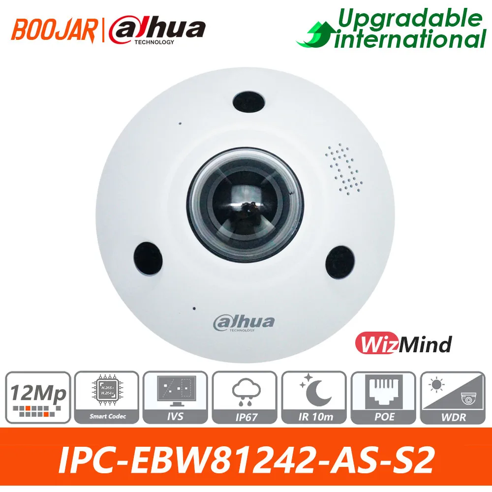 Dahua-Original-IPC-EBW81242-AS-S2-12MP-IR-Fisheye-WizMind-Network ...