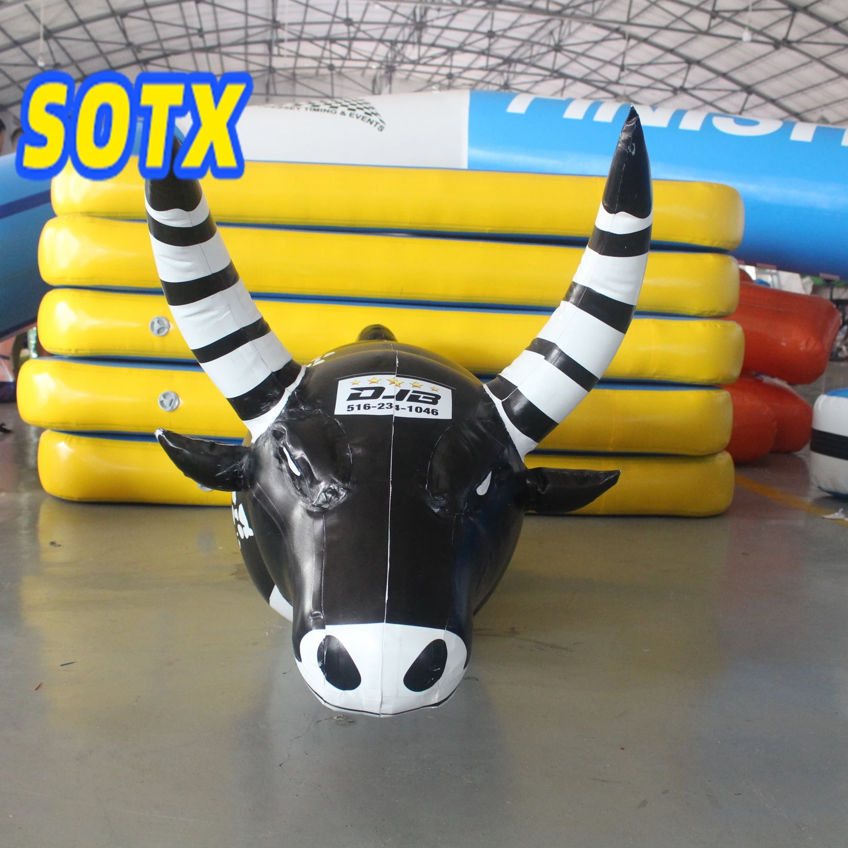 Exciting-Bull-Fighting-Game-Customized-Inflatable-Bull-Model-For-Party ...