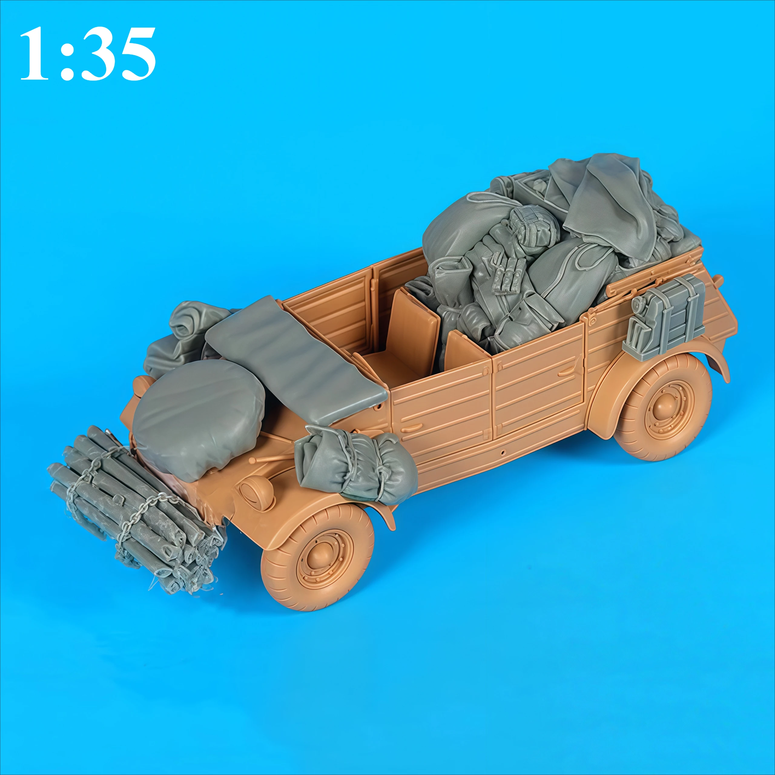 1:35 Cast Resin Model Kit, Tank Parts Pile Up, Gk, Uncolored Model Kit ...