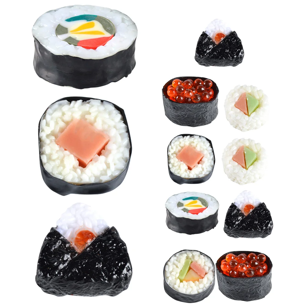 12-Pcs-Sushi-Model-Artificial-Food-Realistic-Props-Decorate-Fake-Pvc ...