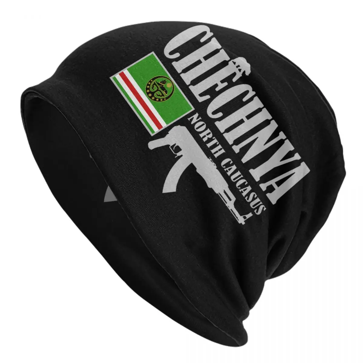 Chechnya-Fighter-Skullies-Beanies-Caps-Cool-Winter-Warm-Men-Women-Knit ...