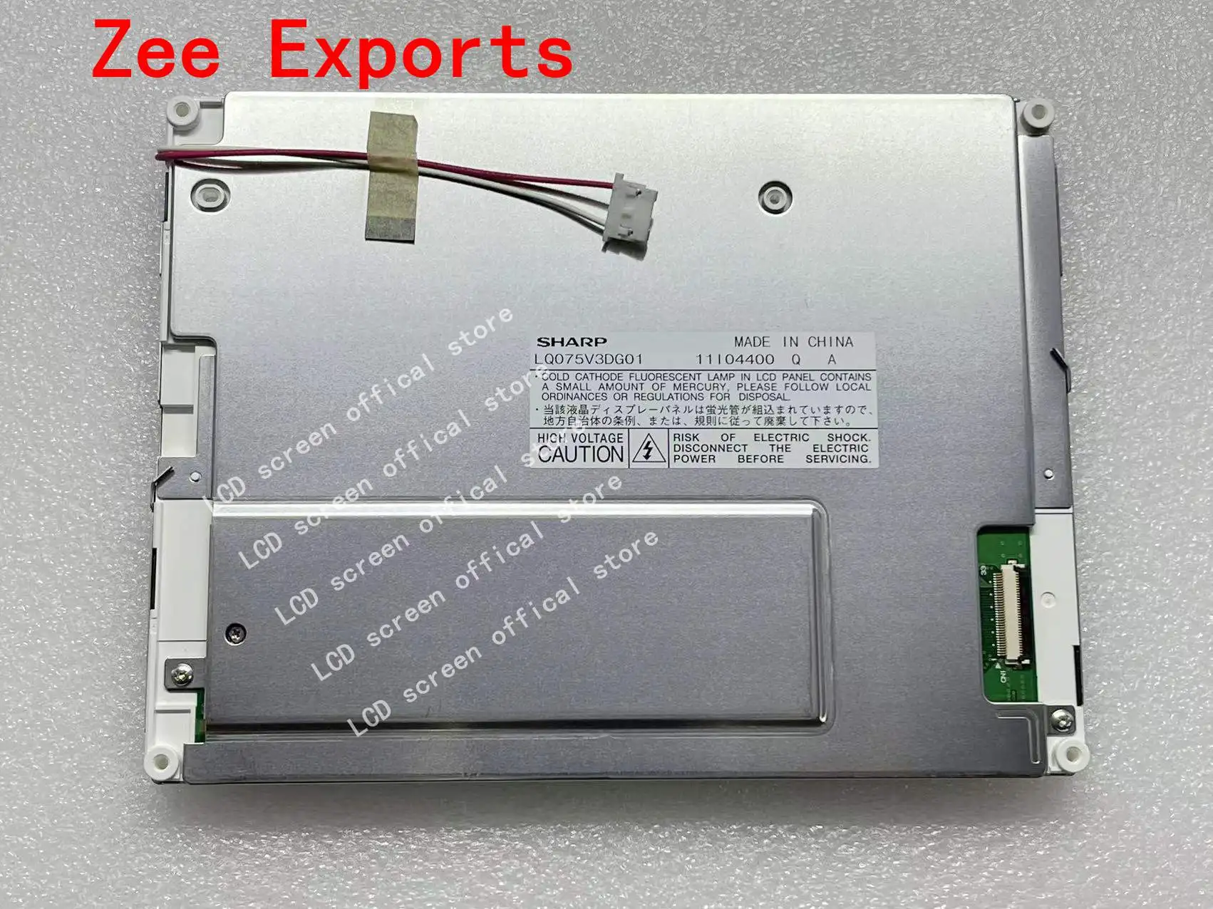 NEW-7-5-Inch-LCD-Screen-Display-Panel-LQ075V3DG01-640-480-100-tested ...