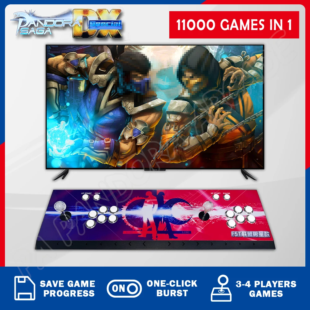 Pandora-Retro-Arcade-Game-Console-3D-Cabinet-Bartop-Multiplayer-Connect ...