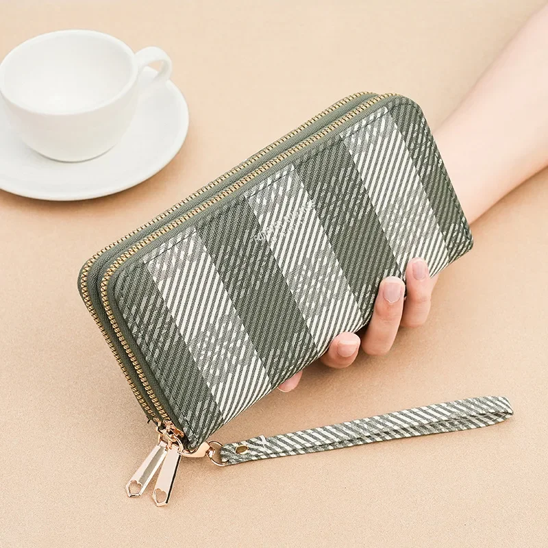 Fashion-Splicing-Purse-Women-s-Advanced-Sense-New-Fashion-Long-Zipper ...