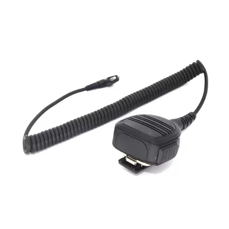 B17B PMMN4013A 2-Pin PTT Microphone Remote Speaker Microphone Two Way ...