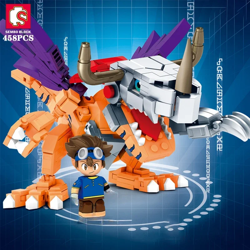 SEMBO-BLOCK-Building-Blocks-Digimon-Adventure-Anime-Garuru-Mon-Zudomon ...