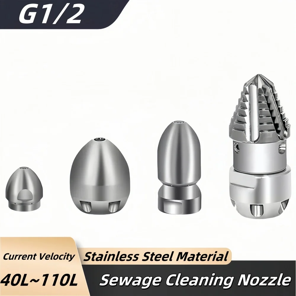 1-2-3-8-High-Pressure-Dredging-Nozzle-Sewage-Pipeline-Injector-Cleaning ...