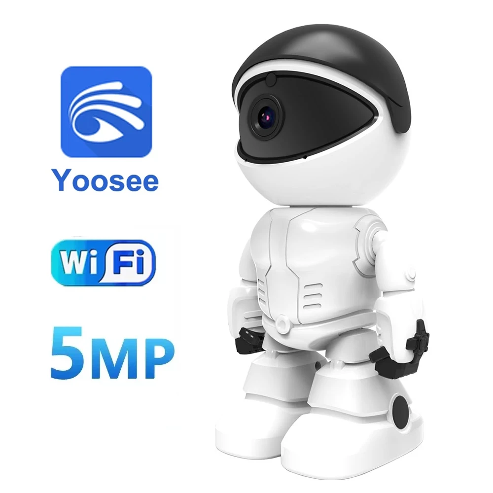 Yoosee cámara IP Robot con WiFi para interiores, minicámara de seguridad para el hogar, CCTV ...