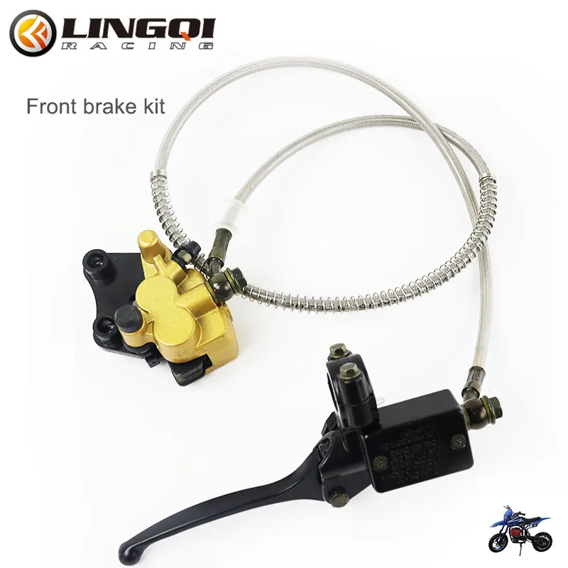 LESQUE-Pit-Dirt-Bike-Front-Brake-Caliper-Pump-System-Handle-Left-Right ...