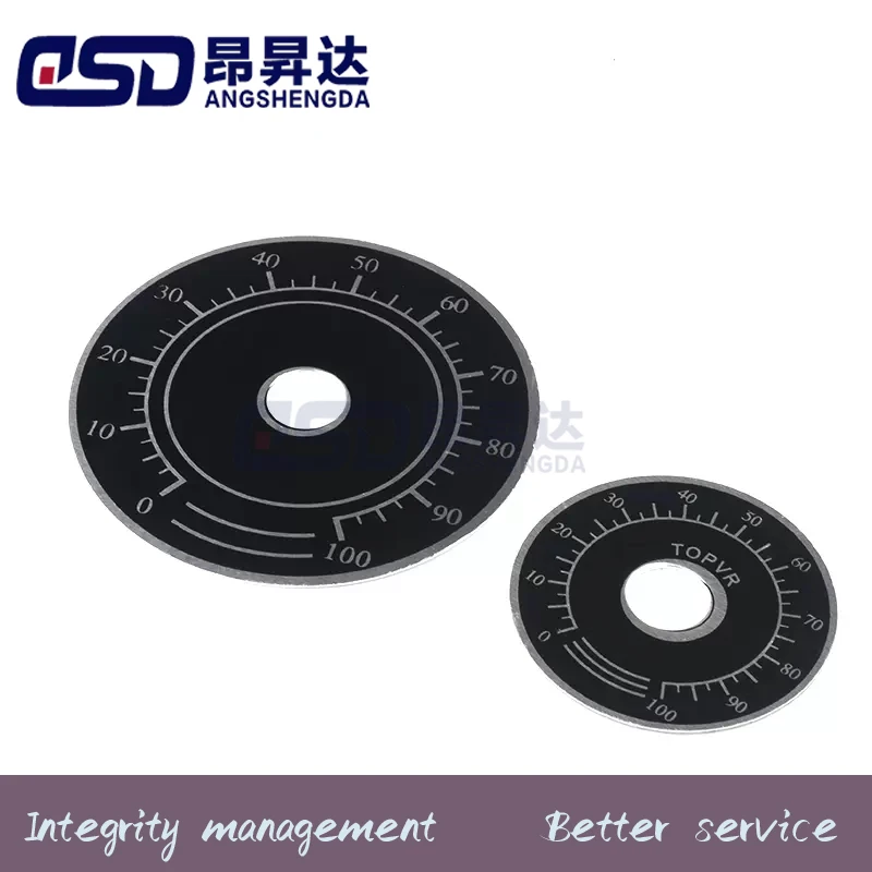 200pcs Variac Variable Transformer Potentiometer Control Dial Face