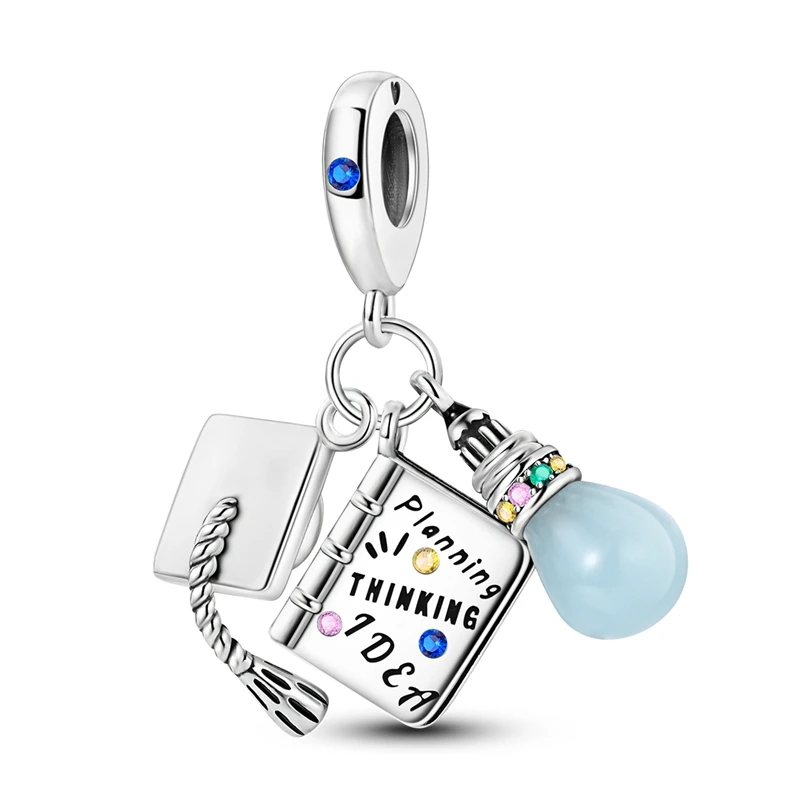 Actual-925-Sterling-Silver-Glow-In-Dark-Light-Bulb-Book-Bachelor-s-Hat ...