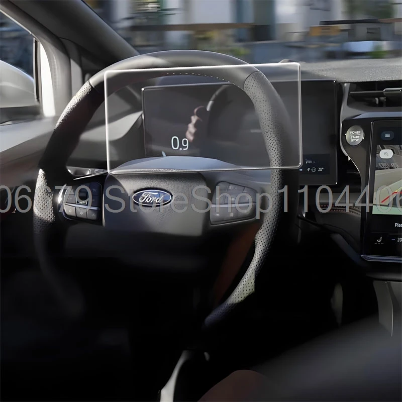Tempered glass Screen protector For Ford Puma 2024 2025 car instrument ...