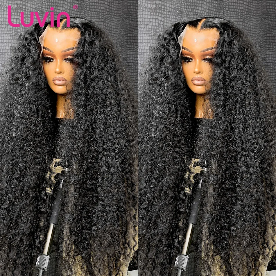 Luvin-40-42-Inch-Deep-Wave-13x6-HD-Transparent-Lace-Frontal-Human-Hair ...