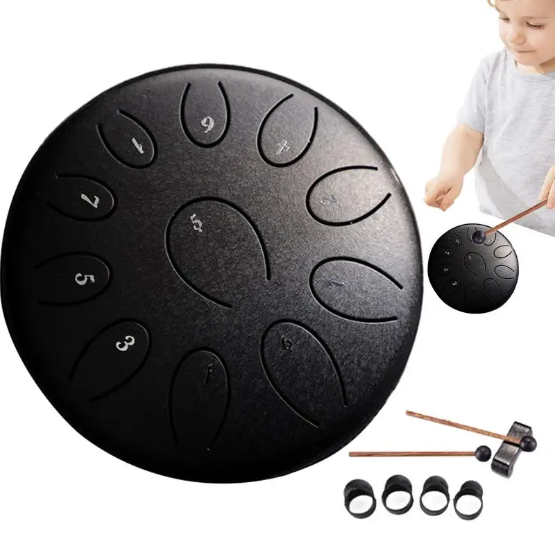 6-Inch-11-Tone-Outdoor-Rain-Drum-Rain-Chakra-Drum-Ethereal-Drum-Hand ...