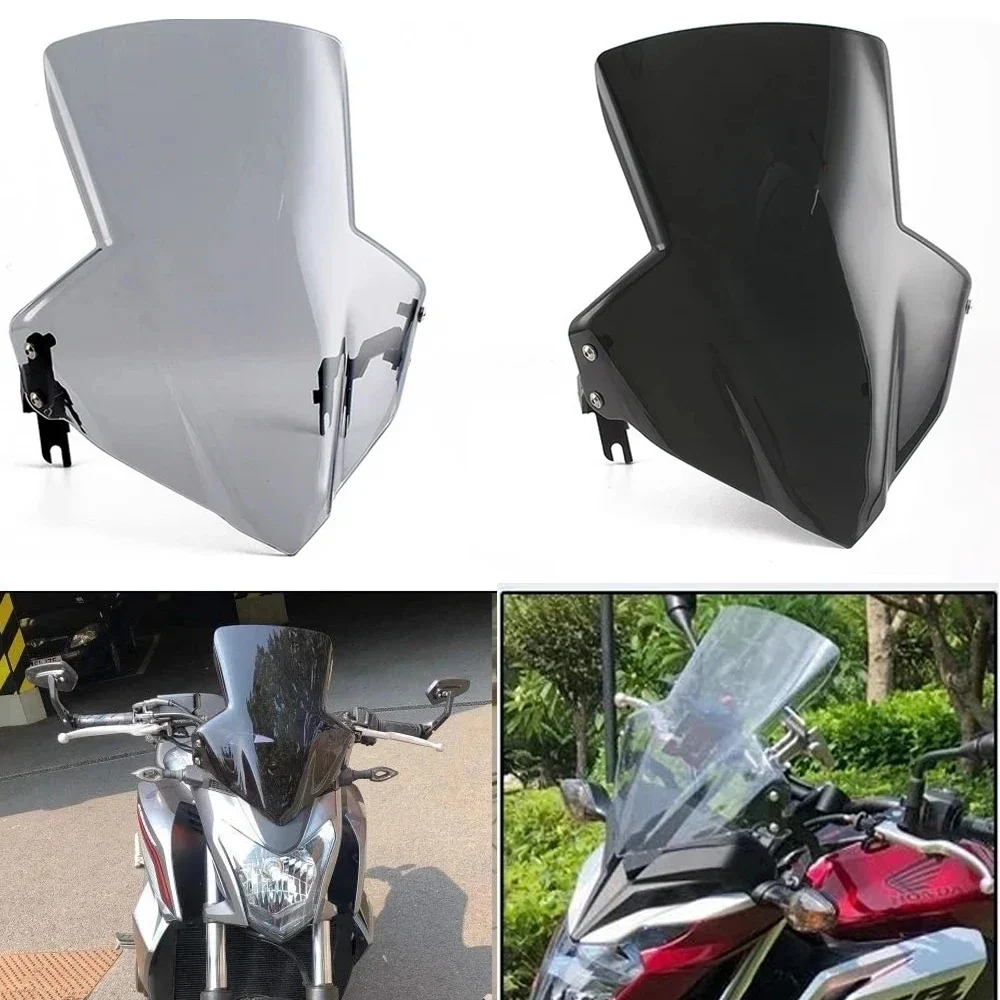 Motorcycle Windscreen Windshield For Honda CB650F CB650FA Wind ...