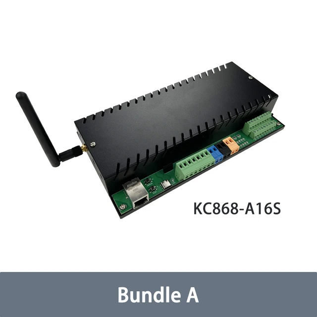 KC868-A16S Ethernet 16 Channel ESP32 Relay Board Wifi Switch MQTT TCP Web HTTP ESPhome Home ...