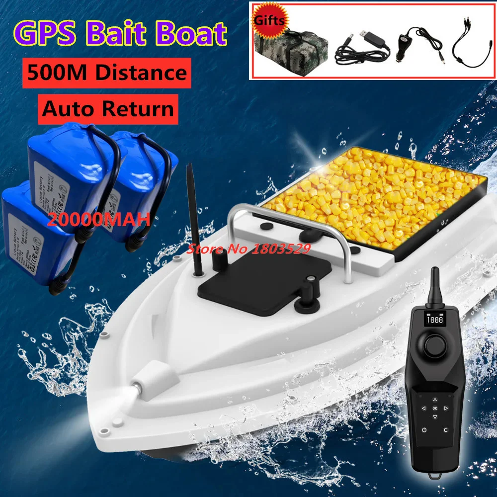 Professional 500M GPS Fishing Bait Boat 500M Remote Control Fishing ...