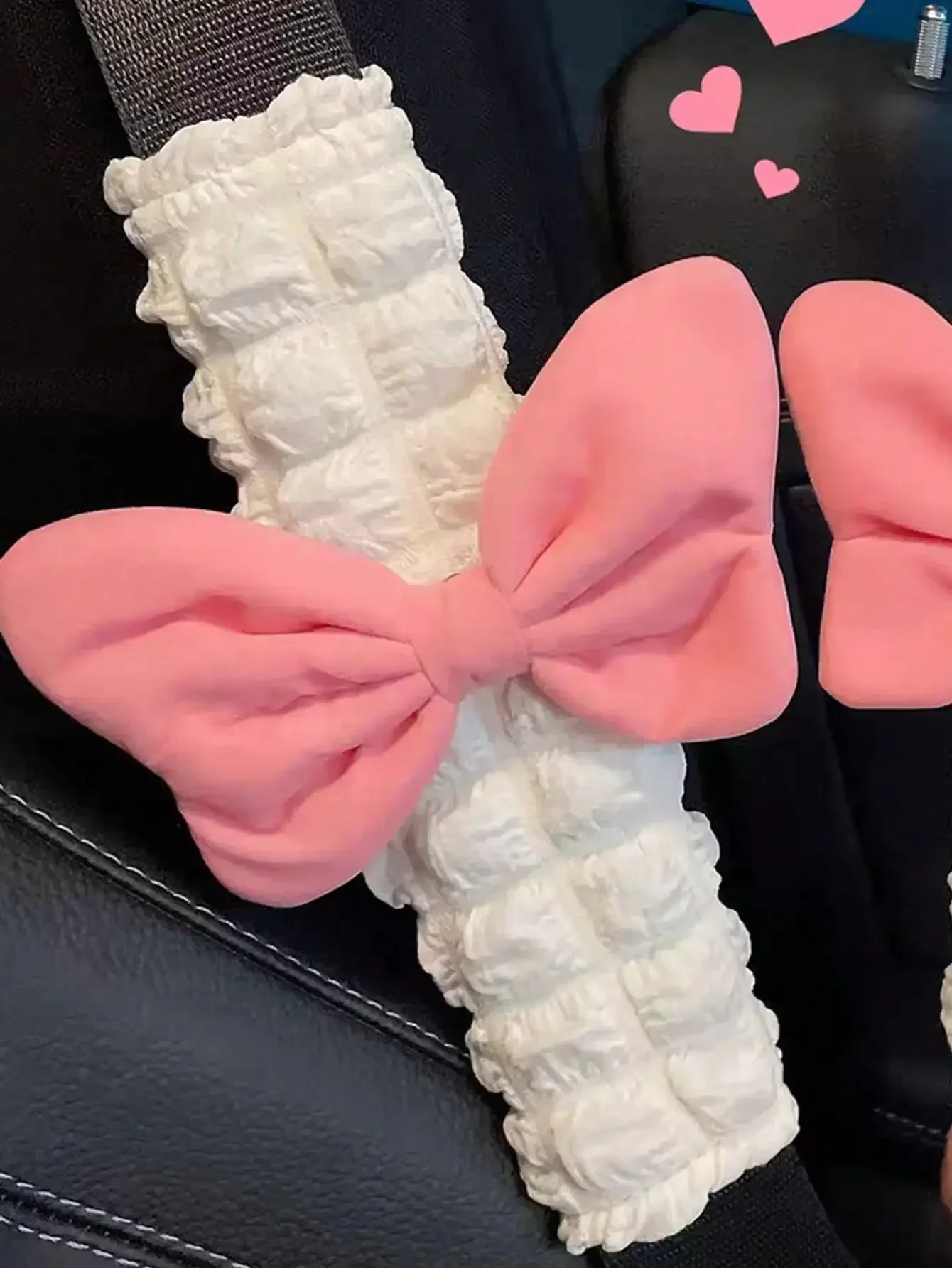 1PC-car-seat-belt-shoulder-cover-cute-Pufferg-car-collar-shoulder-cover ...