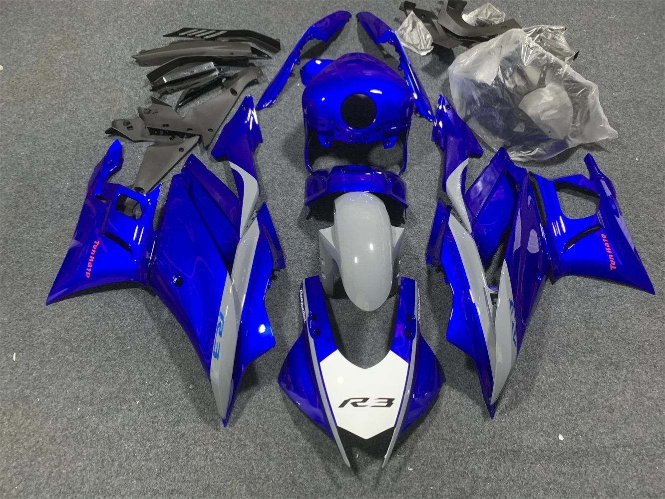 Kit-de-carenado-para-motocicleta-accesorio-para-Yamaha-R3-2019-2020 ...