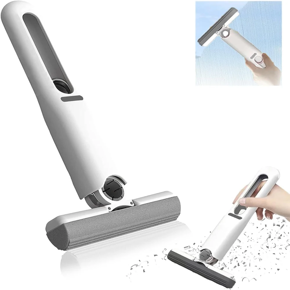 Mini-Sponge-Mop-Portable-Lazy-Absorbent-Mop-Replaceable-Sponge-tip-for ...