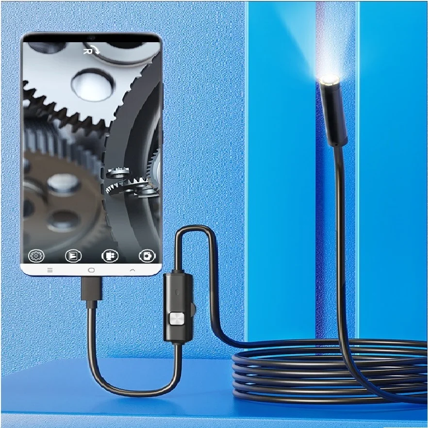 USB-Endoscope-Inspection-Camera-with-Light-Endoscope-with-Semi-Rigid ...