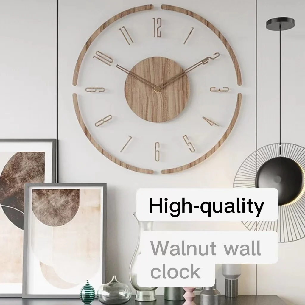 Creative-Wooden-Quartz-Wall-Clock-Silent-Living-Room-Decorative-Battery ...