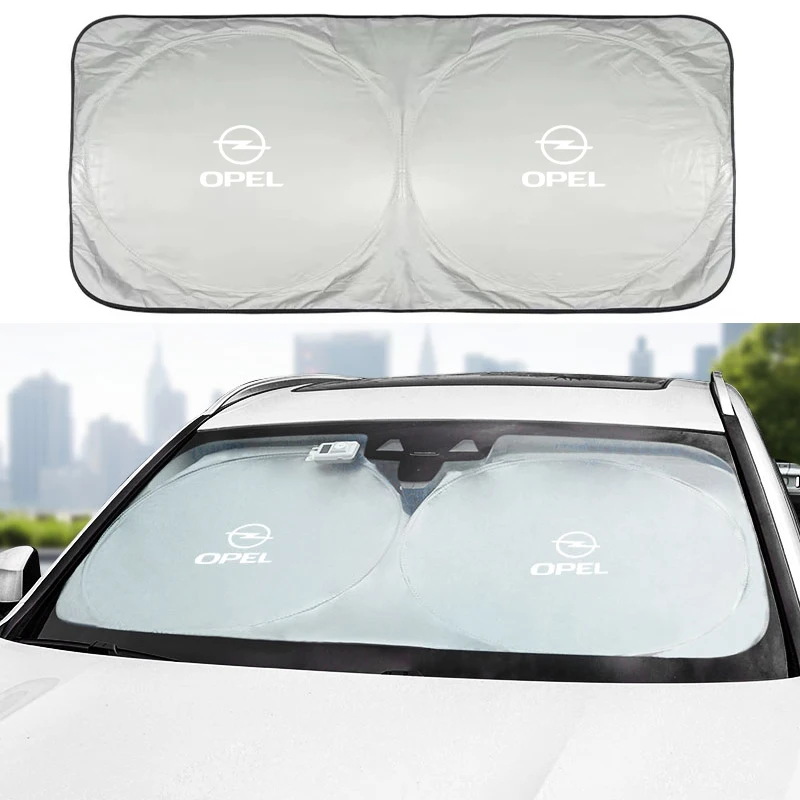 Car Windshield Sun Shade Visor UV Protection Shield For Opel Corsa ...