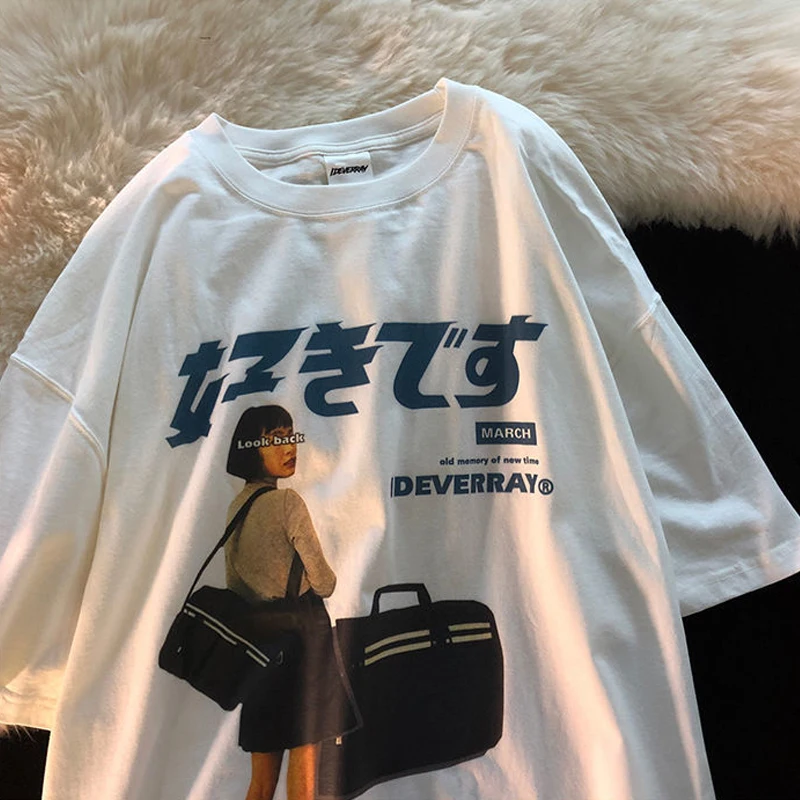 T Shirt à Manches Courtes En Coton Pour Homme Streetwear Hip Hop