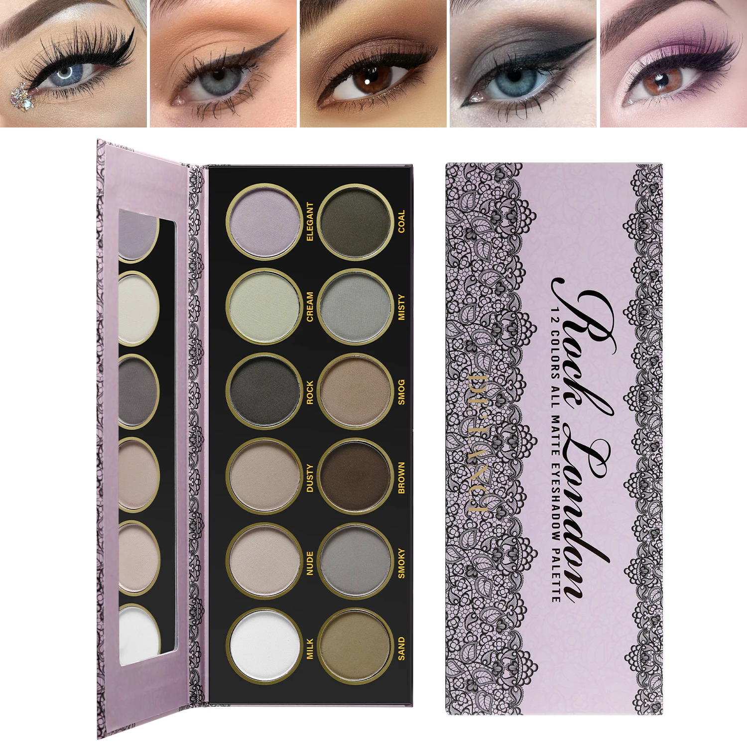 Cool Toned Dark Brown Matte Eyeshadow
