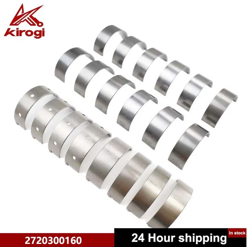 20pc M272 Engine Connecting Rod and Crankshaft Main Bearing Set ...