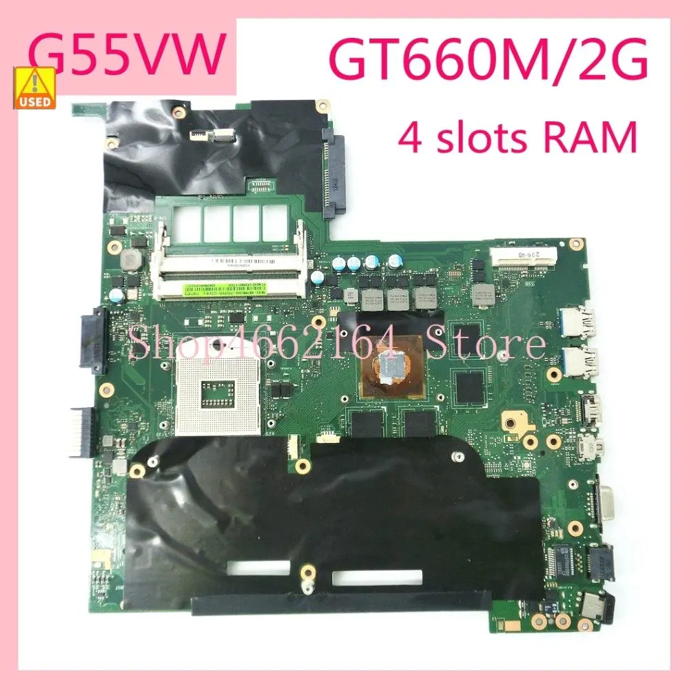 G55VW-4-Slots-RAM-N13E-GE-A2-DDR3-Laptop-Motherboard-For-ASUS-G55V ...